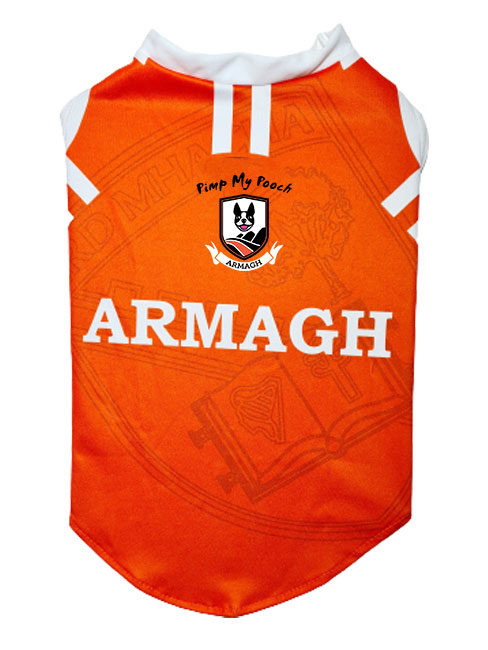 Armagh County Colours Dog Jersey - Pimp My Pooch Ireland Dog Boutique