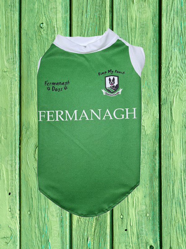 Fermanagh County Colours Dog Jersey - Pimp My Pooch Ireland Dog Boutique