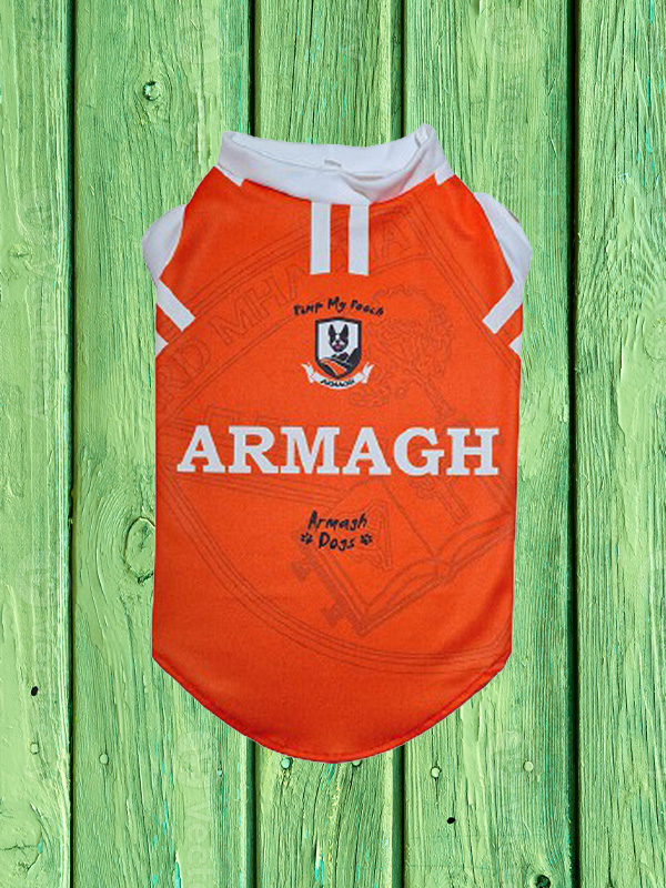 Armagh County Colours Dog Jersey - Pimp My Pooch Ireland Dog Boutique